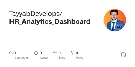 Github Tayyabdevelops Hr Analytics Dashboard