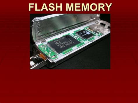 Flash Memory Ppt