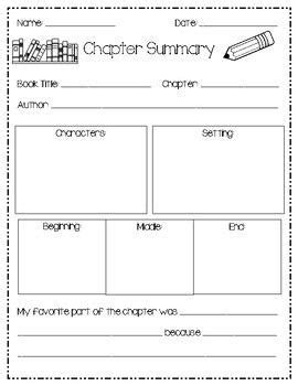 Summary Of A Book
