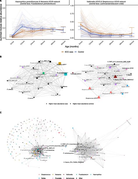 Weighted Co Occurrence Network Graphs Identifies Two Clusters Of