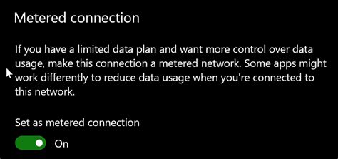 fix setup incomplete because of a metered connection by bas wijdenes