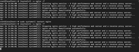 real time log monitoring with journalctl f in linux systems dev