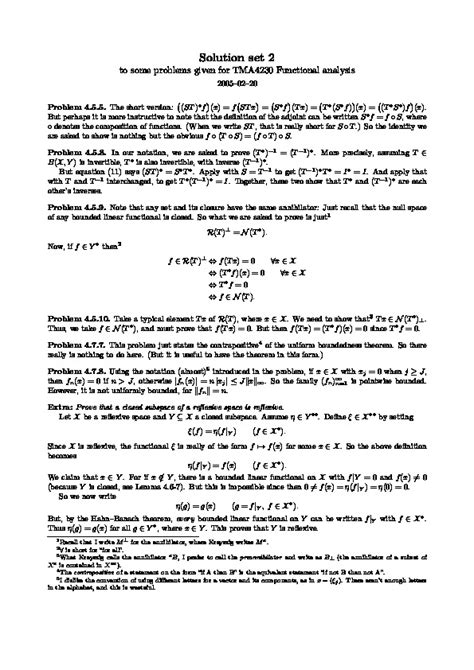 104150981 Solution Functional Analysis Kreyszig Pdfcoffeecom