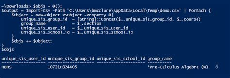 Powershell Extra Character In Row Stack Overflow