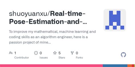 Github Shuoyuanxureal Time Pose Estimation And Dense Reconstruction