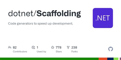 github dotnet scaffolding code generators to speed up development