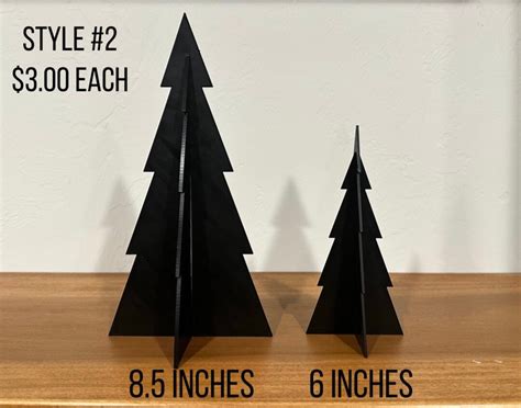 3d printed christmas tree etsy