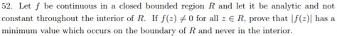 solved 52 let f be continuous in a closed bounded region r