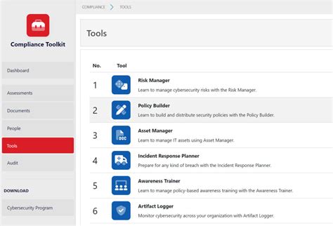 compliance toolkit cocoon cs