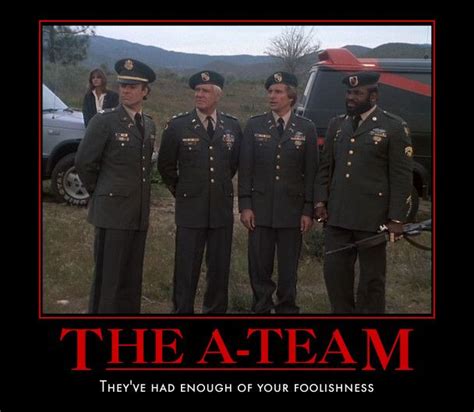 Formal A Team The A Team Teams Television Show