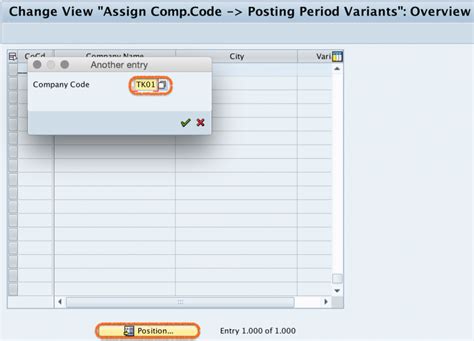 Assign Variants To Company Code In SAP