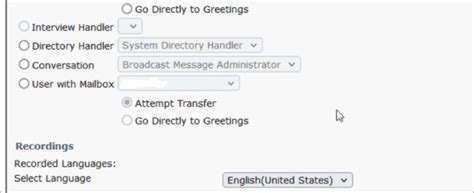 Cisco Call Handler With Cisco Unity Connection Messaging Sysops