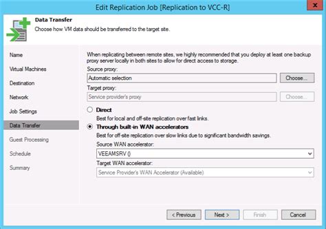 62 Vsphere Replication Jobs Veeam Cloud Connect 95 Update 4