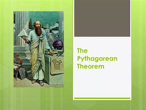 PPT The Pythagorean Theorem PowerPoint Presentation Free Download ID 9572973