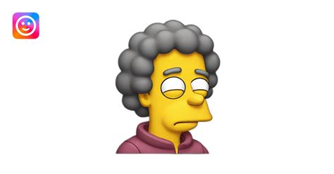 Moe Simpson Emoji Ai Emoji Generator