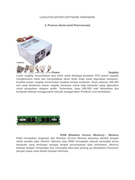 materi hardware software pdf
