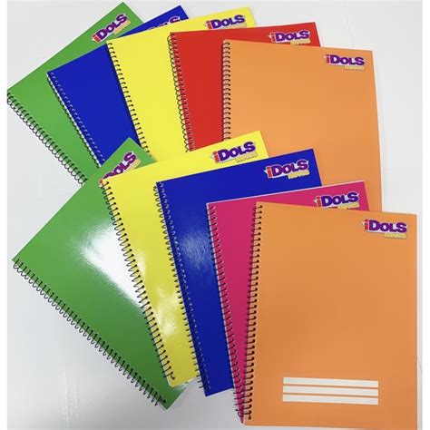 10pcs University Large Notebook With Yarn Spiral Assorted Color Shopee Philippines