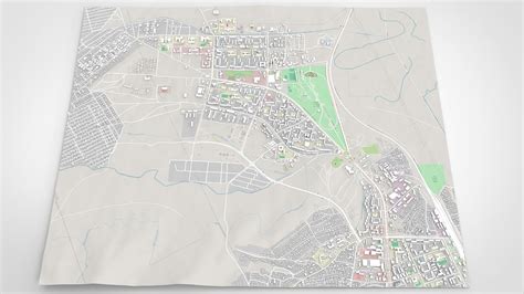 3d Cityscape Darkhan Mongolia Model Turbosquid 2244746