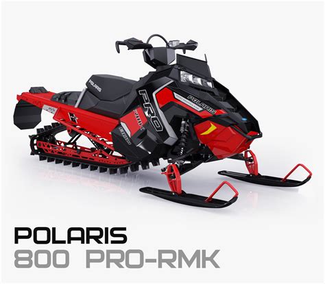 Polaris 800 Pro Rmk 3d Model Turbosquid 1213899