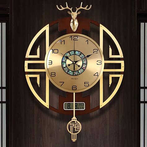 장식용 메커니즘 벽시계 특이한 무소음 옛날 레트로 빈티지 벽시계 럭셔리 인테리어 벽시계 방수 시계 Aliexpress