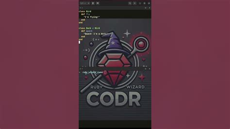 🐦 ️🦆 Ruby Inheritance Explained Oop Magic 💻 Inheritance Rubyprogramming Coding Youtube