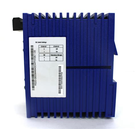 Hirschmann Rs20 0800m4m4sdap 8 Port Fast Ethernet Compact Rail Switch