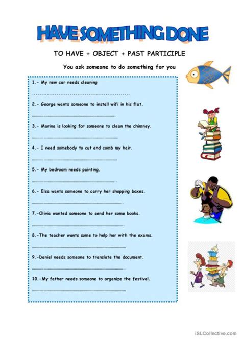 76 Causative English Esl Worksheets Pdf And Doc