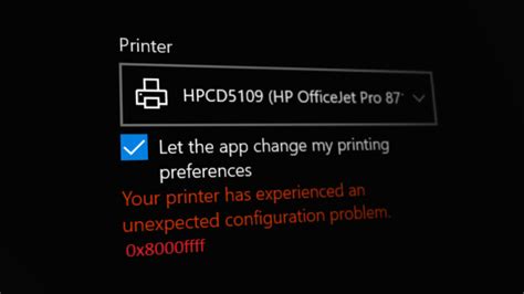 How To Fix Printer Has Experienced Configuration Problem