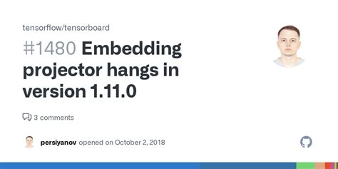 Embedding Projector Hangs In Version Issue Tensorflow Tensorboard GitHub