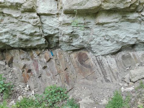 Angular Unconformity Carboniferouscretaceous Ense Bremen North Rhine