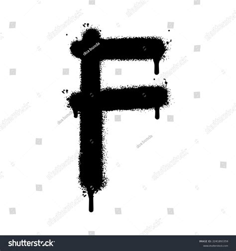 F Letter Graffiti