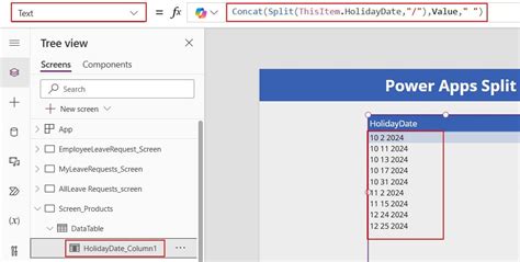 Power Apps Split Function How To Use Examples