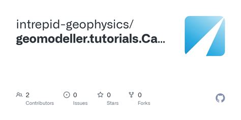GitHub Intrepid Geophysics Geomodeller Tutorials CaseStudyF