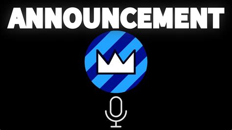 Anouncement Youtube