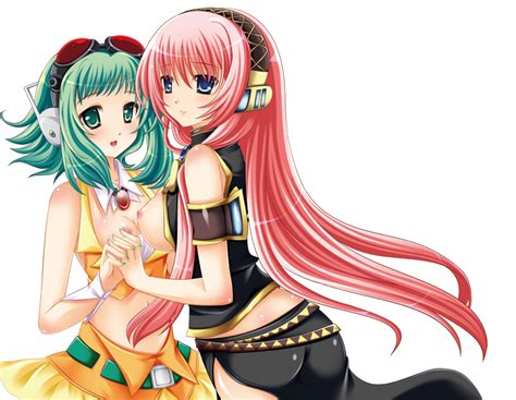 Rule 34 2girls Breasts Female Megpoid Gumi Megurine Luka Multiple