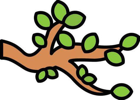 Cartoon Tree Branch Vector Art Icons And Graphics For Free Download