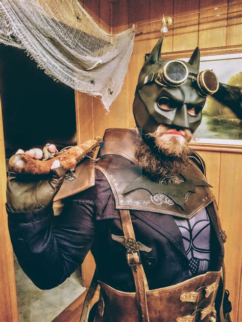 Steampunk Batman Cosplay Batman Reimagined As A Steampunk Superhero