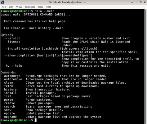 Nala A Feature Rich Commandline Package Manager Linuxips