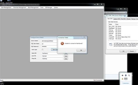 ran manager problem ragezone mmo development forums