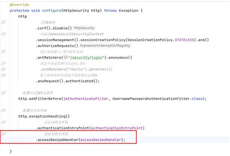 Springsecurity自定义异常处理）springsecurity异常处理 Csdn博客