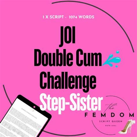 Joi Step Sisters Double Cum Challenge Onlyfans I I Loyalfans I Femdom