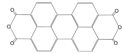 The Structural Formula Of The Molecule Ptcda Download Scientific Diagram