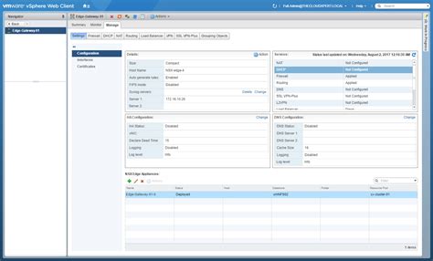 Howto Configure Vmware Nsx V Load Balancing