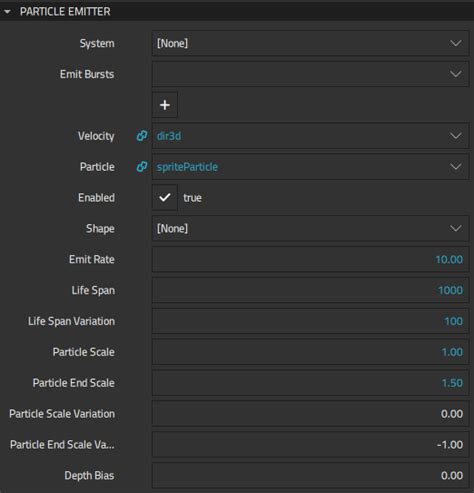 Particle Emitters Qt Design Studio Documentation 4 7 0