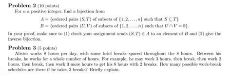 Solved Problem Points For N A Positive Integer Find Chegg Com