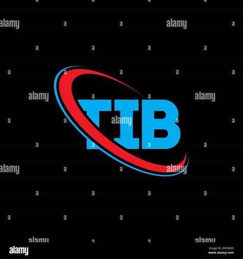 Tib Logo Tib Letter Tib Letter Logo Design Initials Tib Logo Linked With Circle And Uppercase