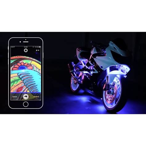 Xk Glow App Controlled Xkchrome Standard Kit Ks Moto Standard Dennis Kirk