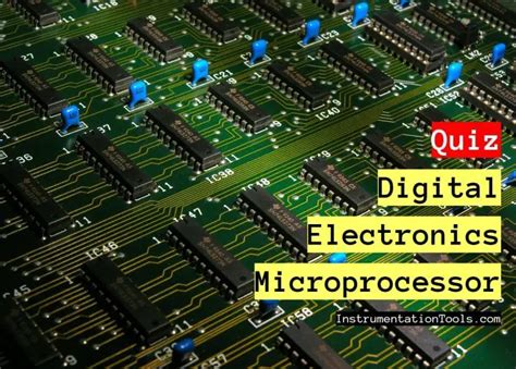 100 Digital Electronics And Microprocessor Questions For Practice Exam