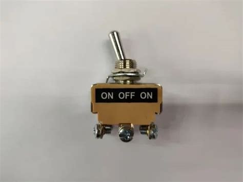 KAYCEE Metal DPDT 15 On OFF Toggle Switch For Electrical Panel 250v At Rs 216 Piece In New