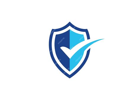 Premium Vector Minimalist Shield Check Mark Design Vector Template Guard And Tick Mark Vector